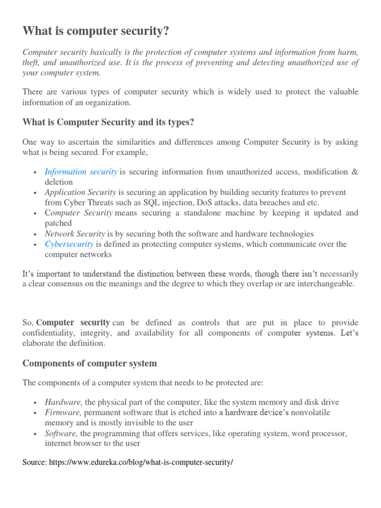 ComputerSecurity Virus and Threats | Download Free PDF | Computer Virus | Malware