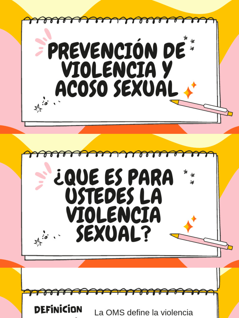 Prevencion de La Violencia Sexual | PDF | Abuso sexual | Violencia