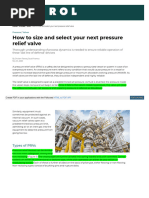 Built Up Back Pressure Calculation | PDF | Pressure | Valve