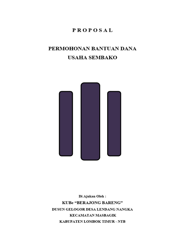 PROPOSALKU Batako Bajang Punikasih | PDF