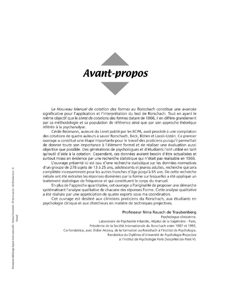 0 Avant Propos | PDF