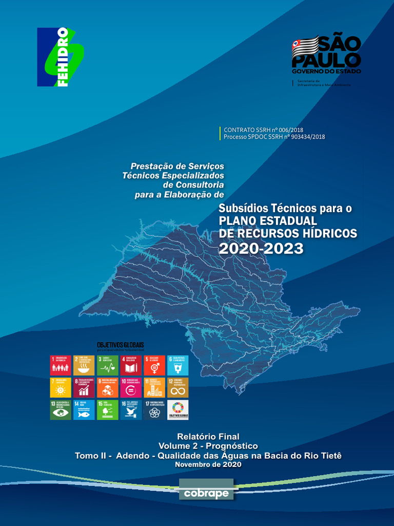 PERH - Volume 2 - Tomo II - Adendo Qualidade Das Águas Na Bacia Do Rio Tietê | PDF | Desperdício ...