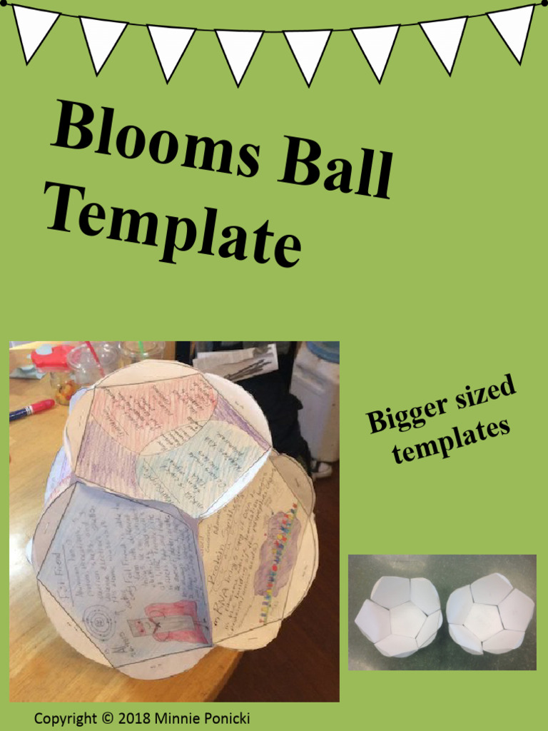 BloomsBallTemplateDodecahedron-1 | PDF