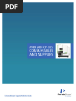 PerkinElmer Avio 200/500 Overview | PDF | Equipment | Chemistry