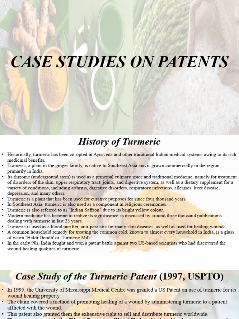 Rmipr Presentation | Download Free PDF | Turmeric