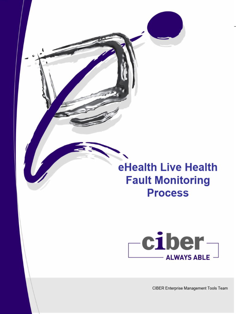 eHealth Live Health Monitoring Process | PDF | Computing | Software