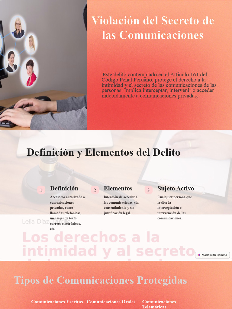 Violacion Del Secreto de Las Comunicaciones A | PDF | Violación | Etica social