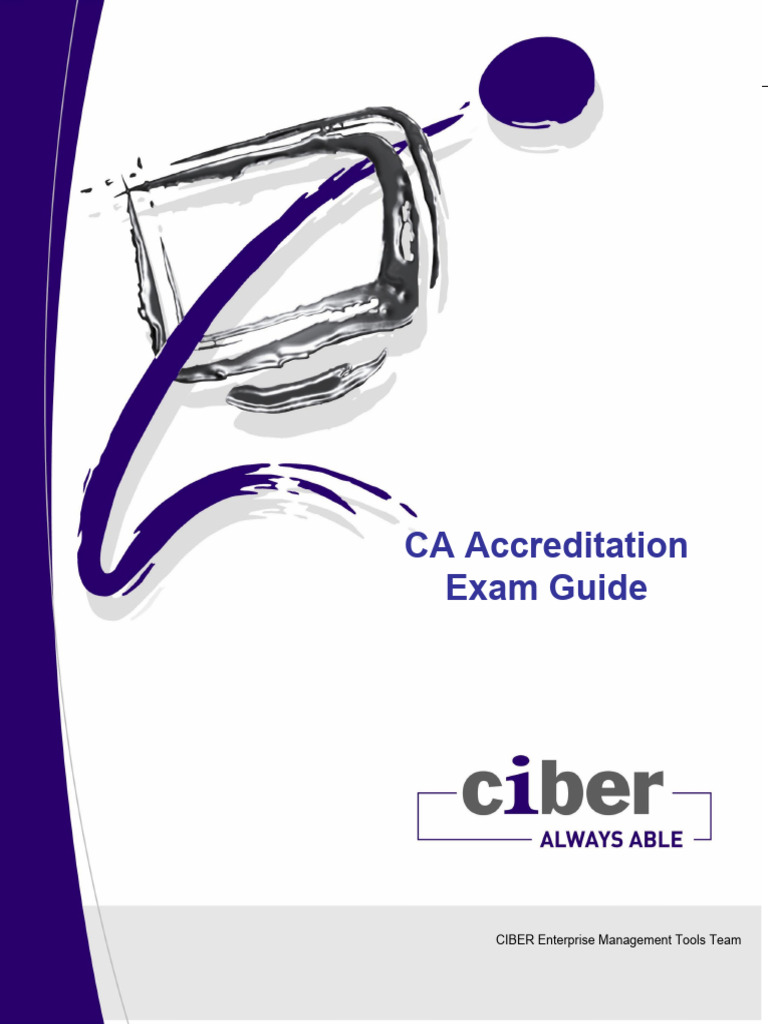 CA Accreditation exam | PDF