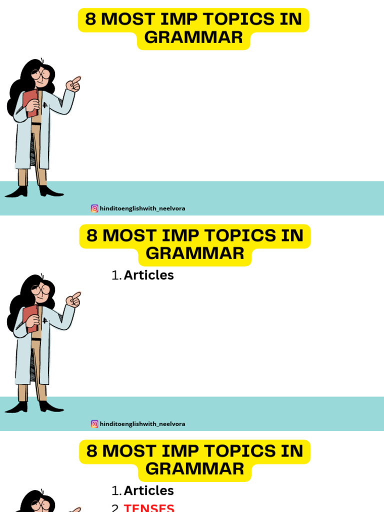 Articles | PDF | Verb | Grammatical Tense