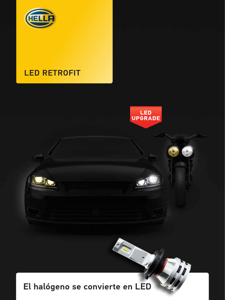 Catalogo Resumido Bombillos Led Retrofit Hella | PDF | Diodo emisor de luz | Encendiendo
