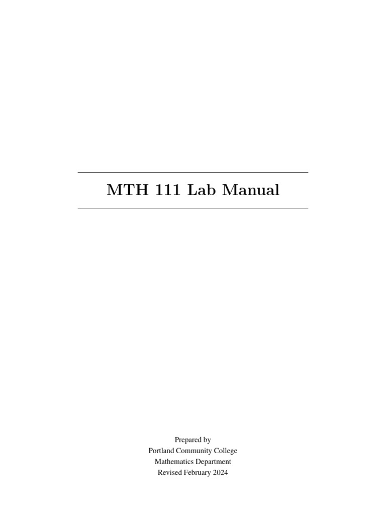 m111 Lab Blackandwhite 2024 03 | Download Free PDF | Function (Mathematics) | Exponential Function