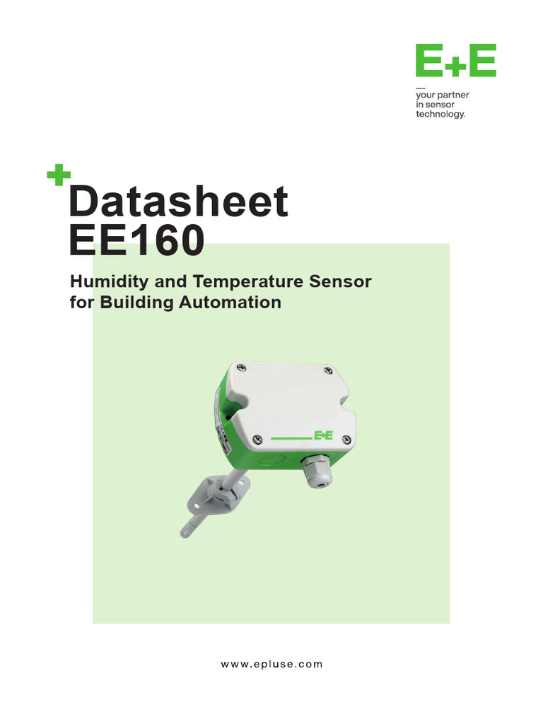 datasheet_EE160_EE | PDF | Building Automation | Humidity