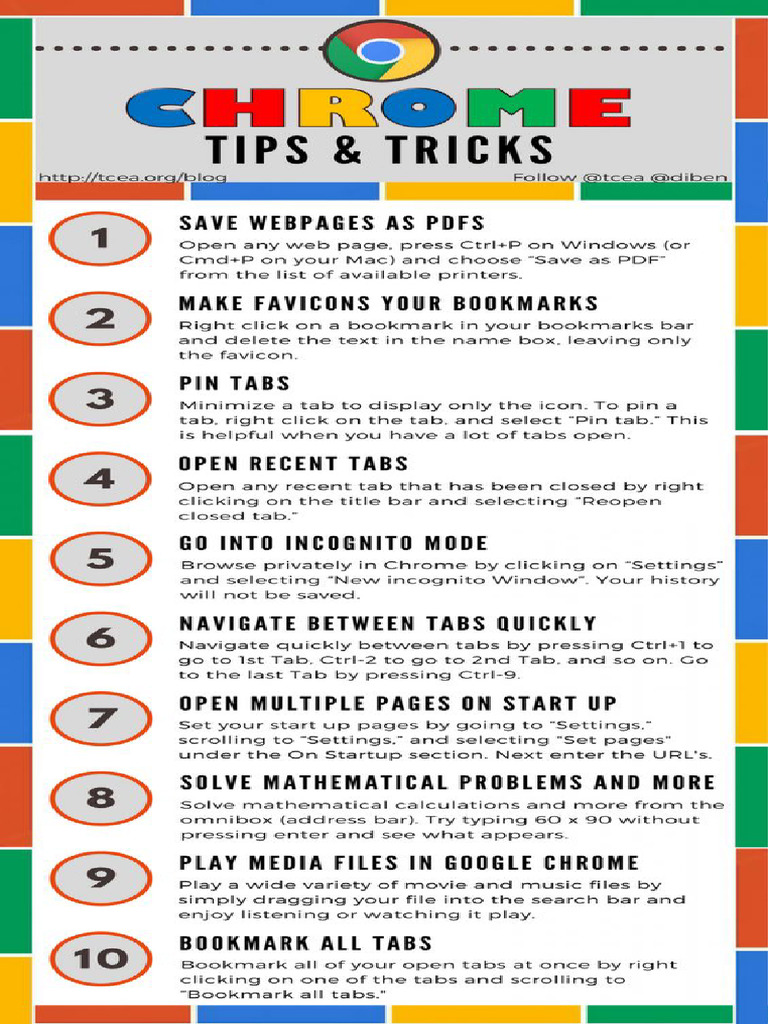 10 Chrome-Ifying Tips and Tricks | PDF