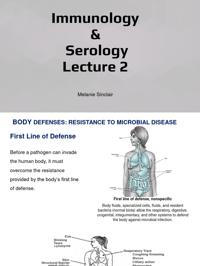 Immunology And Serology Lecture 2 Pdf Immune System Adaptive Immune