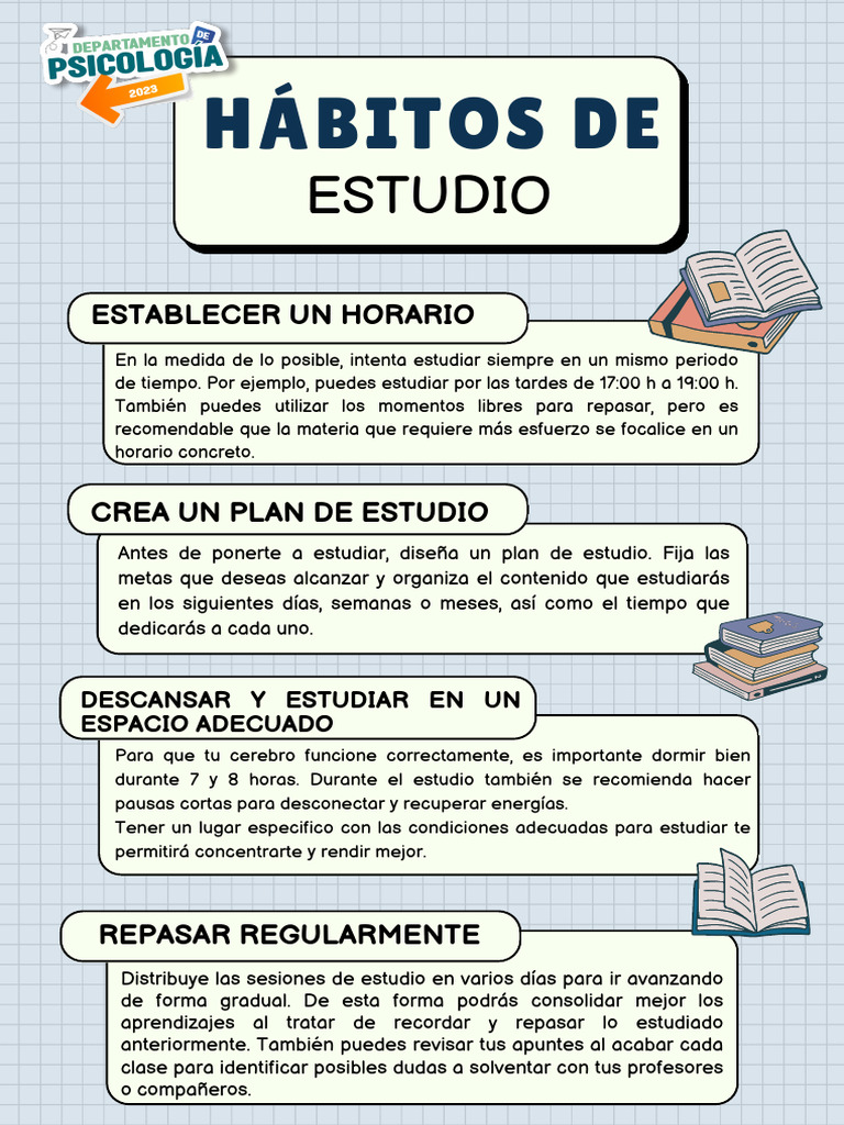 Guía de Estudio Efectivo para Estudiantes | PDF