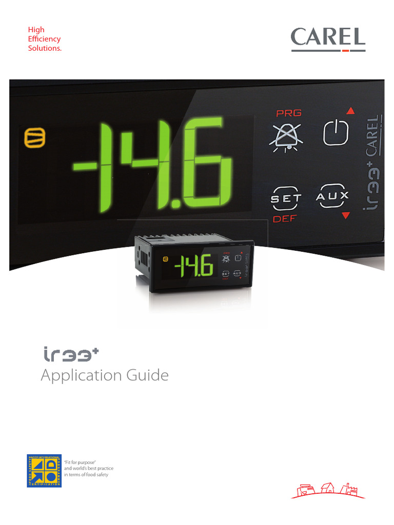 User Manual CAREL IR33 Plus | PDF | Switch | Relay