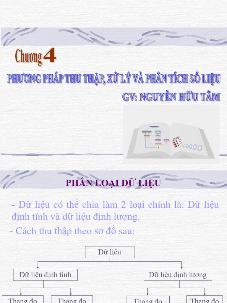 Chuong 4 - Thu Thap Xu Ly Va Phan Tich So Lieu-Tam | PDF