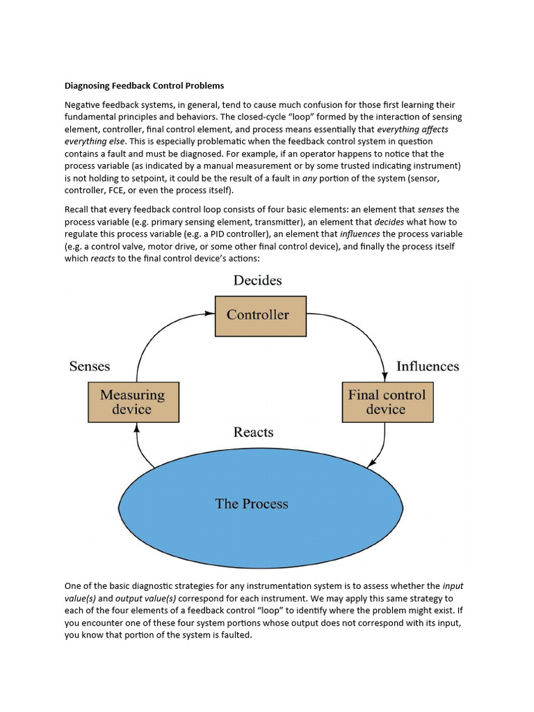 Feedback Control | Download Free PDF | Feedback | Instrumentation