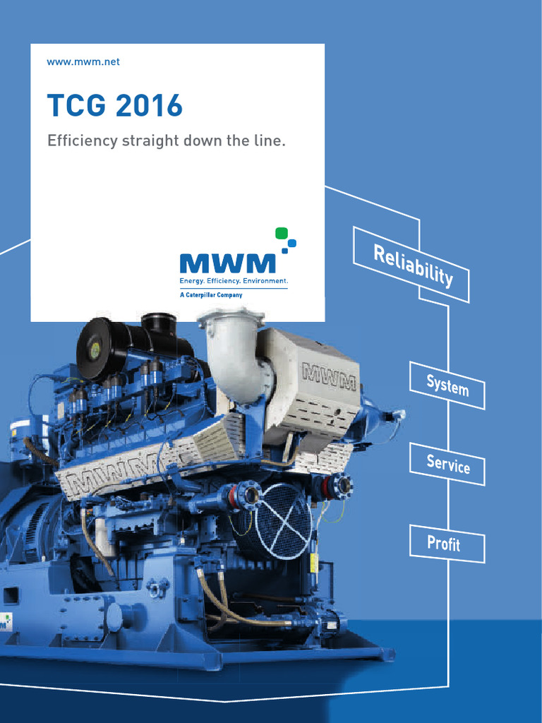 MWM Gas Engines Catalog | PDF | Cogeneration | Biogas