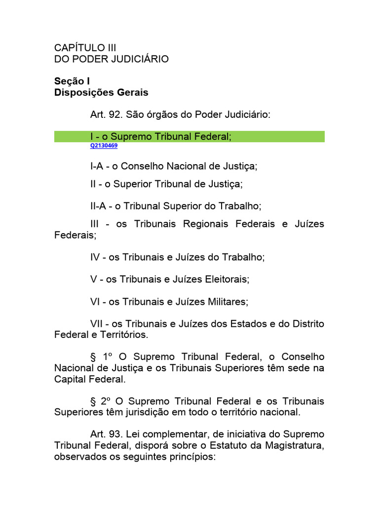 Poder Judiciário | PDF | Habeas corpus | Mandamus