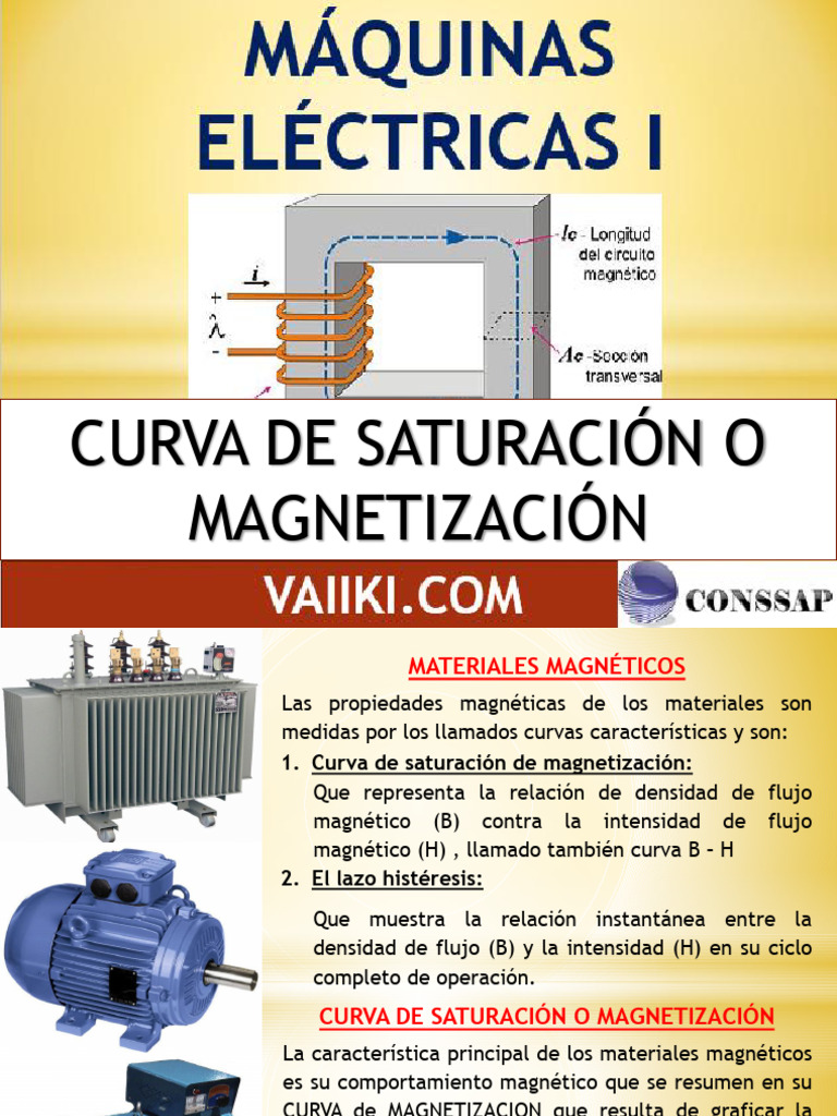 Curva de Saturación o Magnetización | Descargar gratis PDF | Campo ...