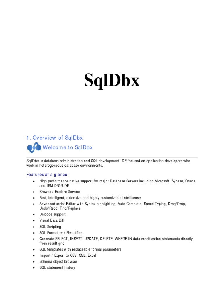 SqlDbx | Download Free PDF | Parameter (Computer Programming) | Ibm Db2