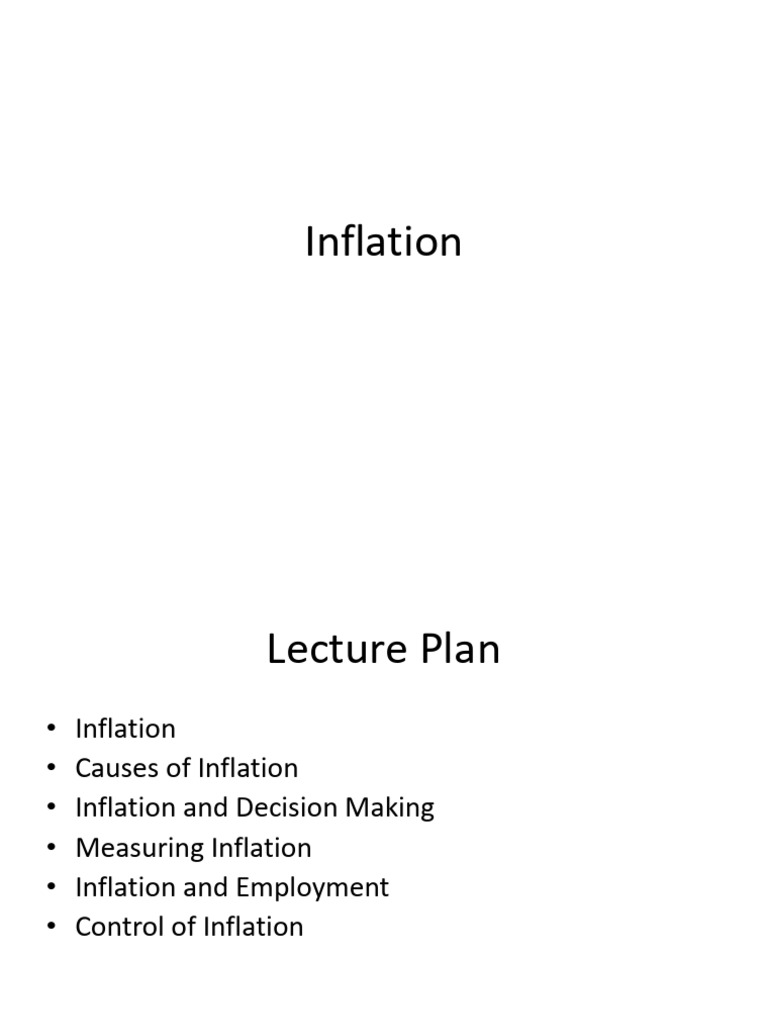 Inflation | PDF | Cost Of Living | Inflation