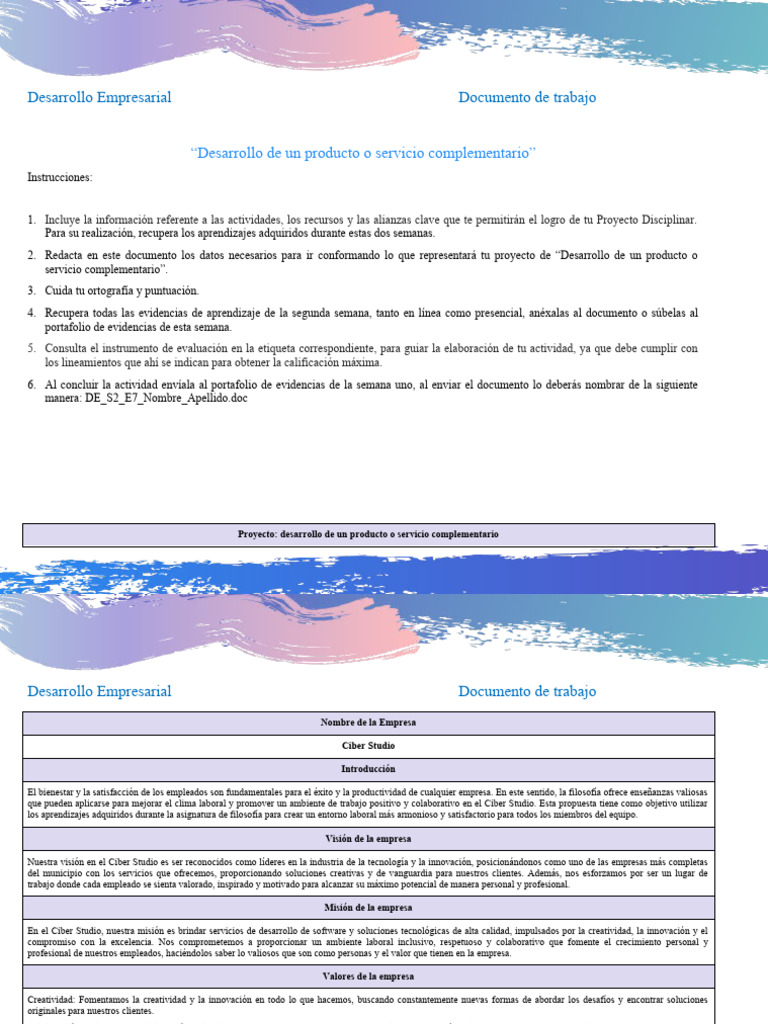 DE S2 Ev7 Thaily | PDF | Marketing | Calidad (comercial)