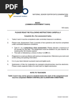 National 5 Music Performance Guide | PDF | Tempo | Accuracy And Precision