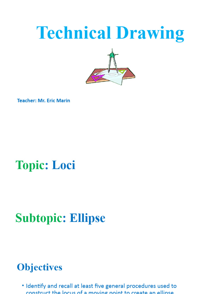 Loci - Ellipse Rectangle Method | PDF | Teaching Methods & Materials | Art