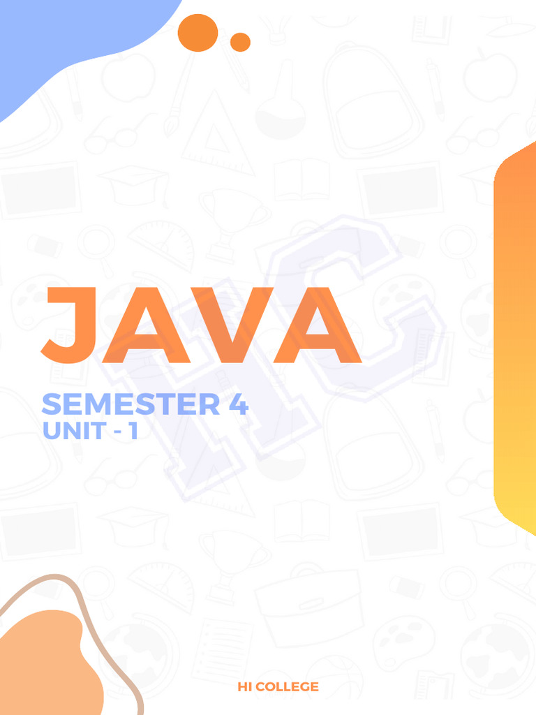 Semester 4 Unit 1 Pdf Method Computer Programming Programming