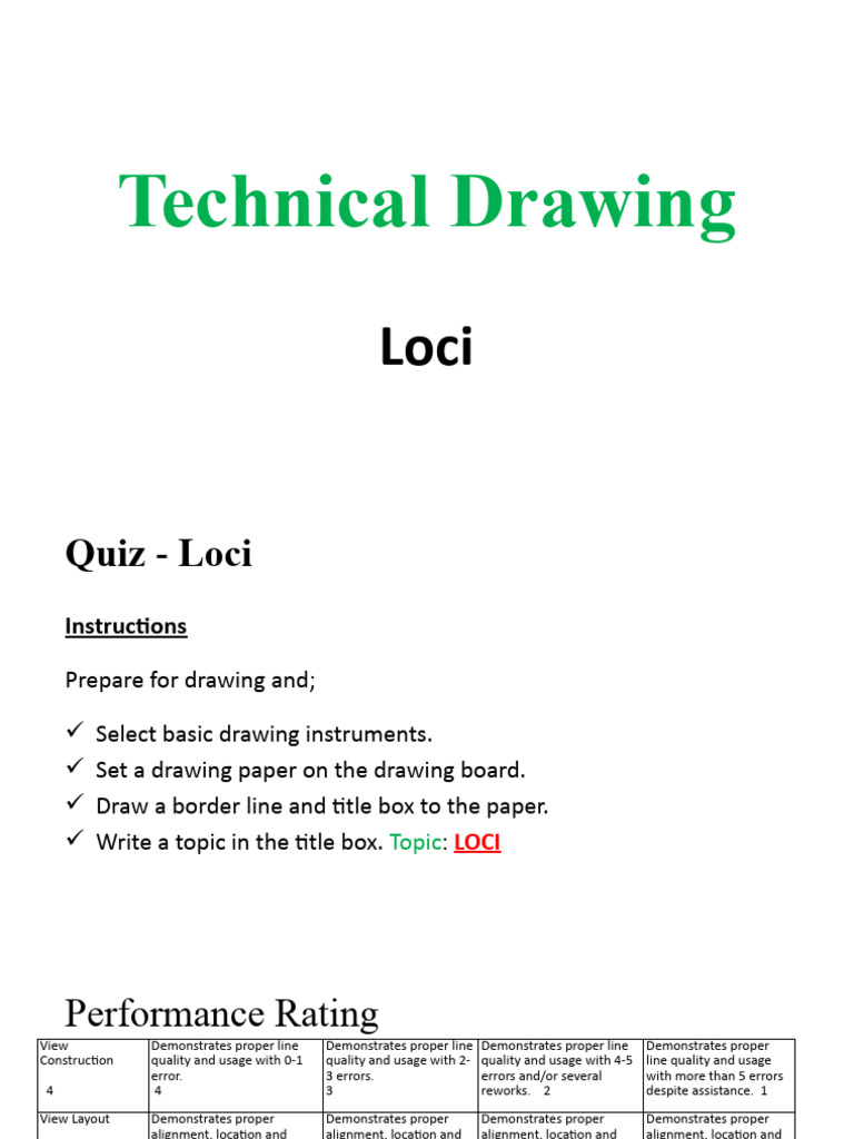 3rd Technical Drawing | PDF | Ellipse