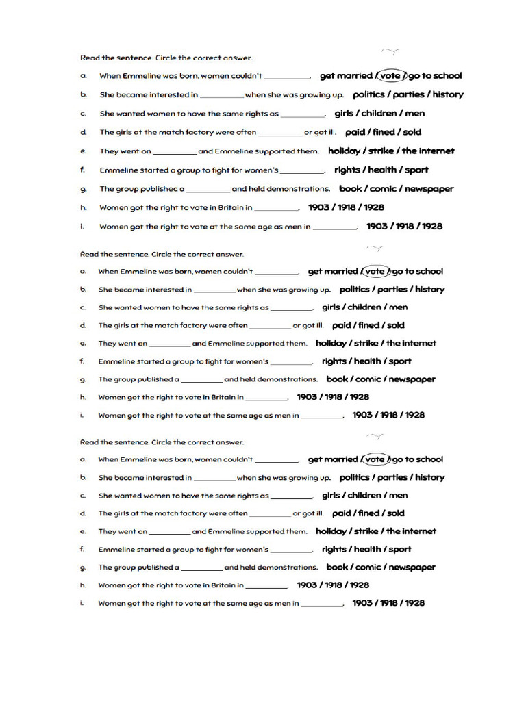 Emmeline Pankhurst | PDF