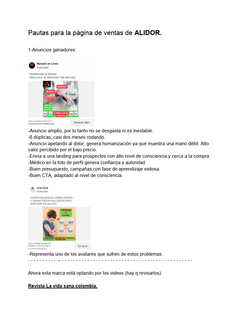 Inv de Ads de Alidor. | PDF | Dolor | Conceptos psicologicos