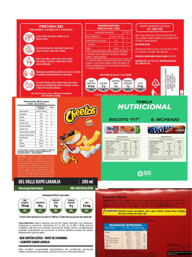 rotulos alimentos | PDF