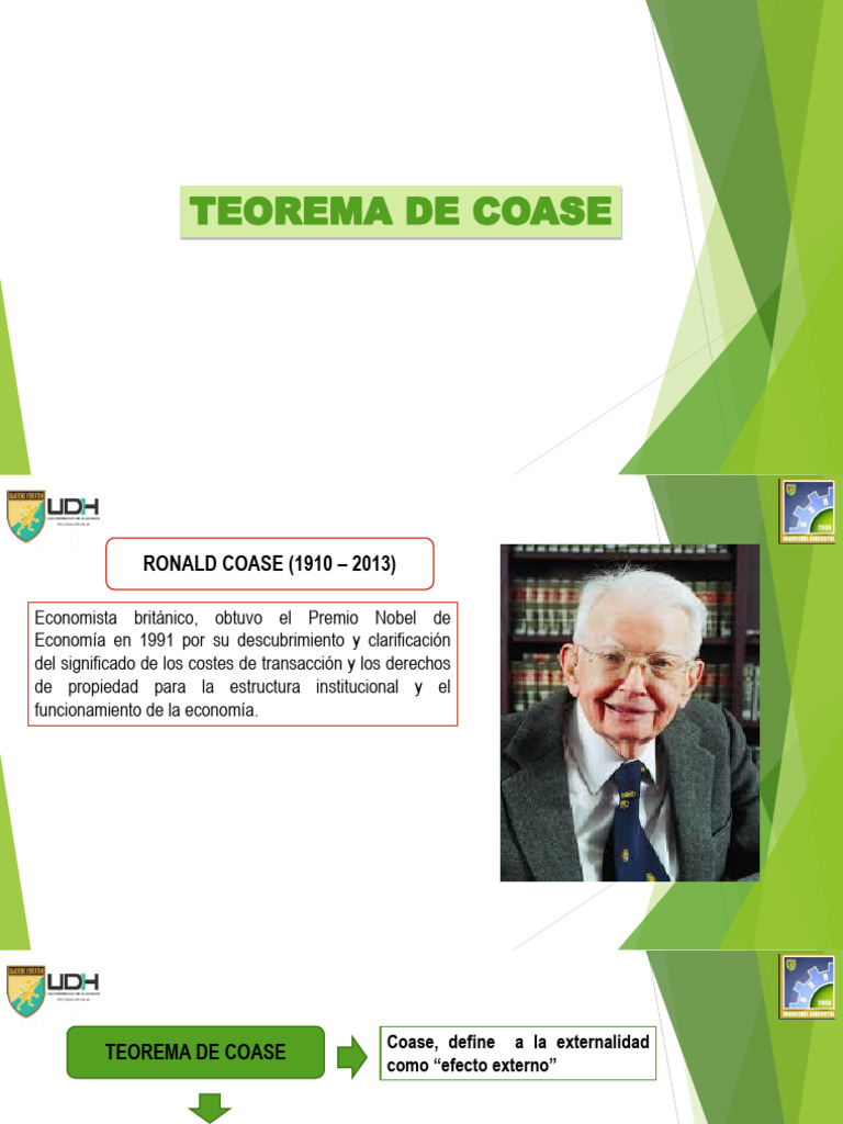 II UNIDAD-Clase 13 - Teorema de Coase | PDF