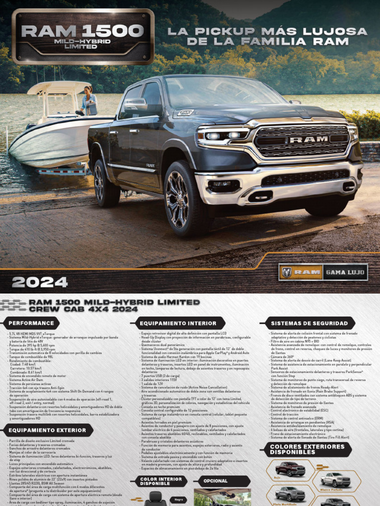 FT Ram 1500 Limited-2024 27sept2023 V1 | PDF | Sistema de freno ...