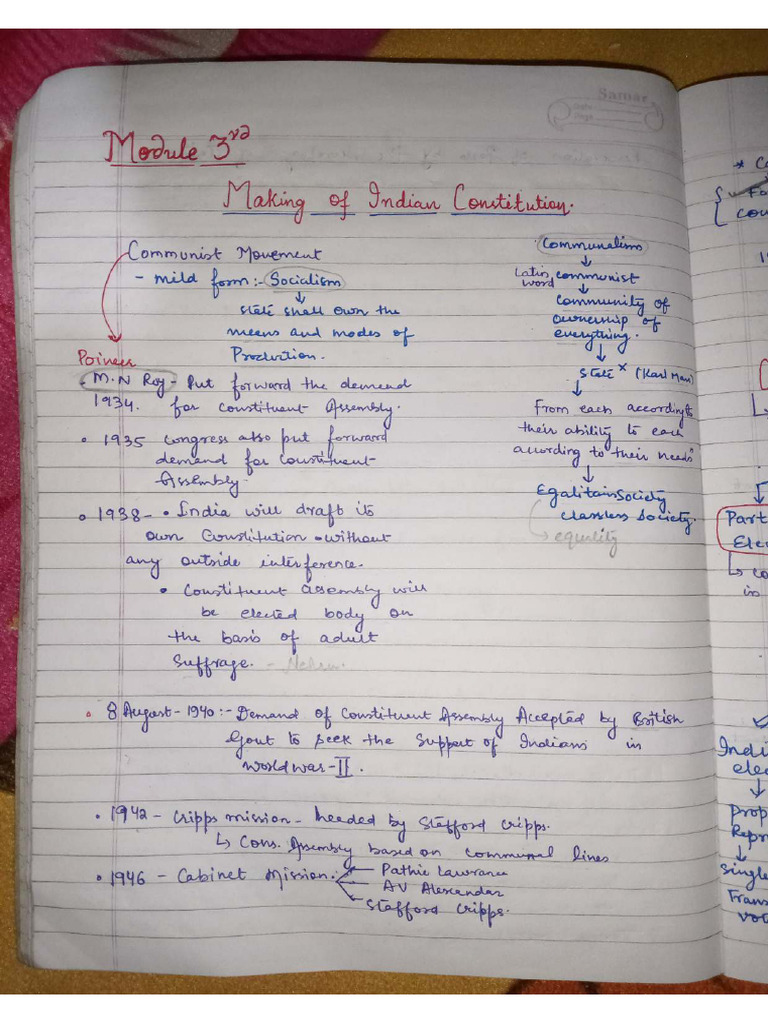 Making of Constitution | PDF