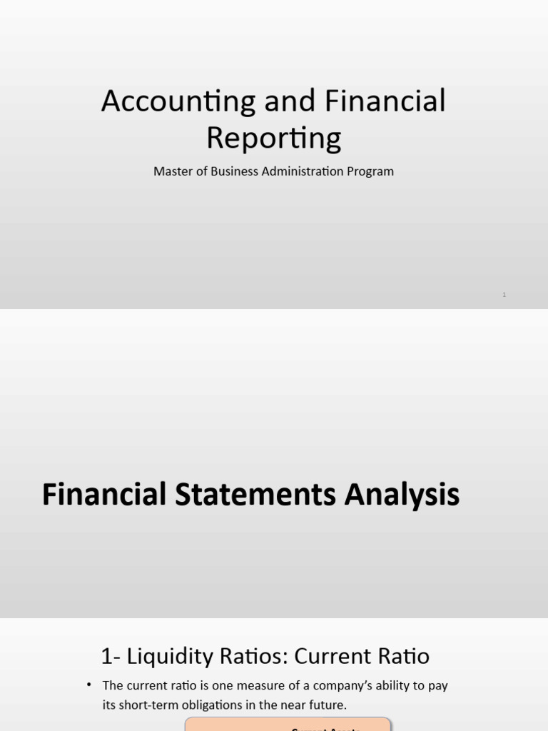 Financial Statements Analysis Guide | PDF | Market Liquidity | Leverage ...