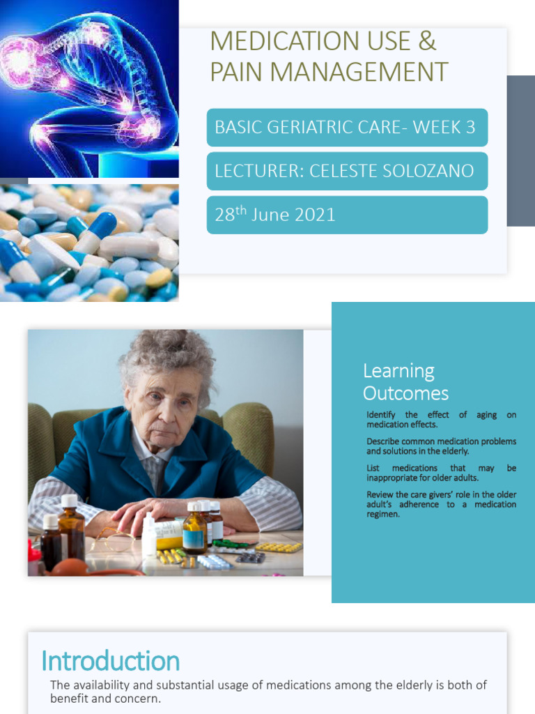 3 Module 3 | PDF | Pain | Analgesic