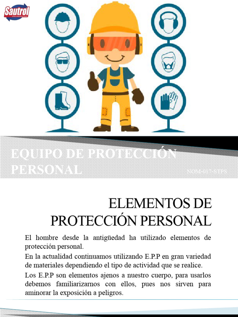 Guía de EPP para Trabajadores Industriales | PDF | Máscara | Casco