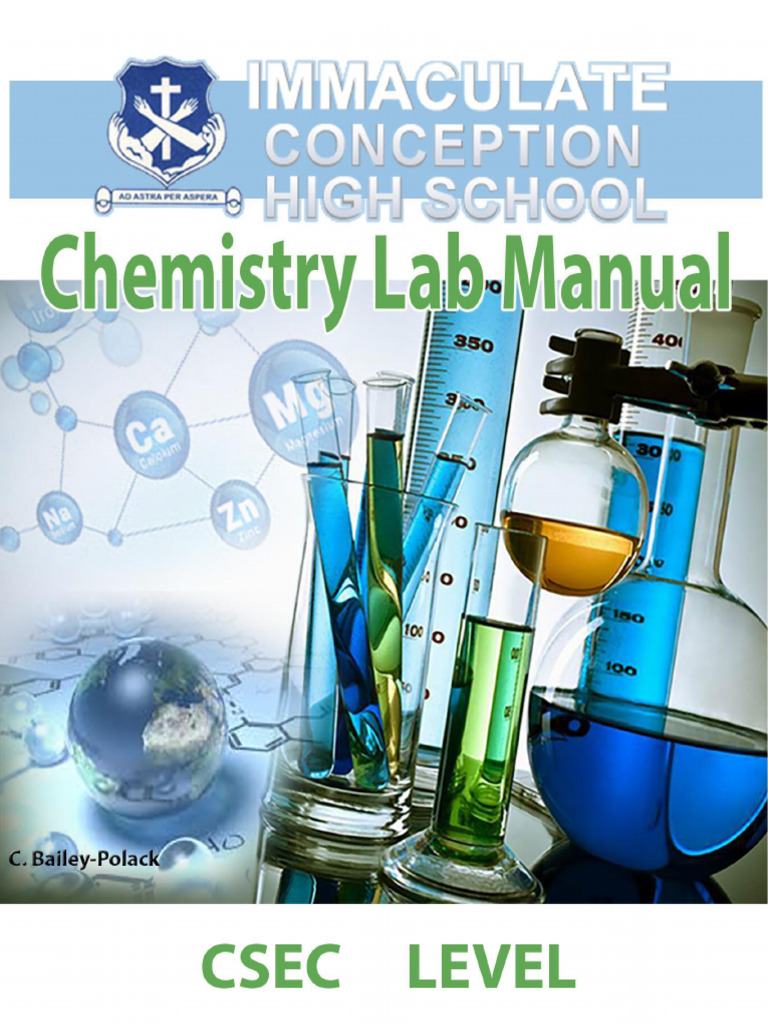 CSEC Chemistry Lab Manual | PDF | Titration | Chemistry