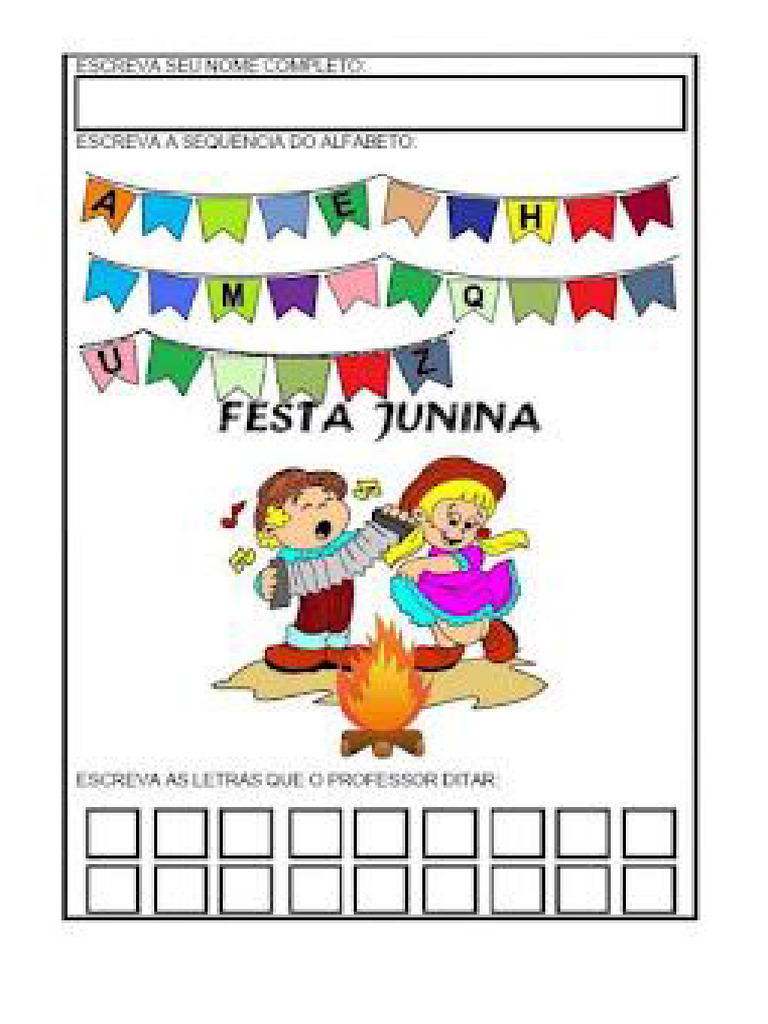 Sequencia Didática Festa Junina 2 Ano | PDF
