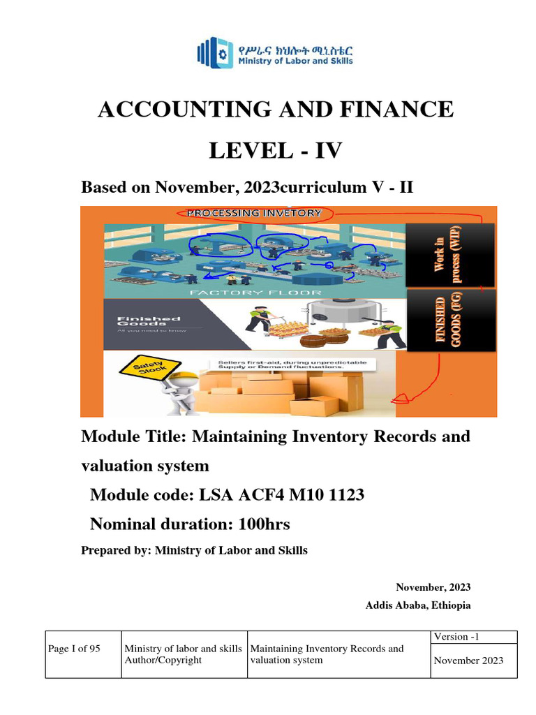 MO-10 - Inventory Records and Valuation System | PDF | Inventory ...