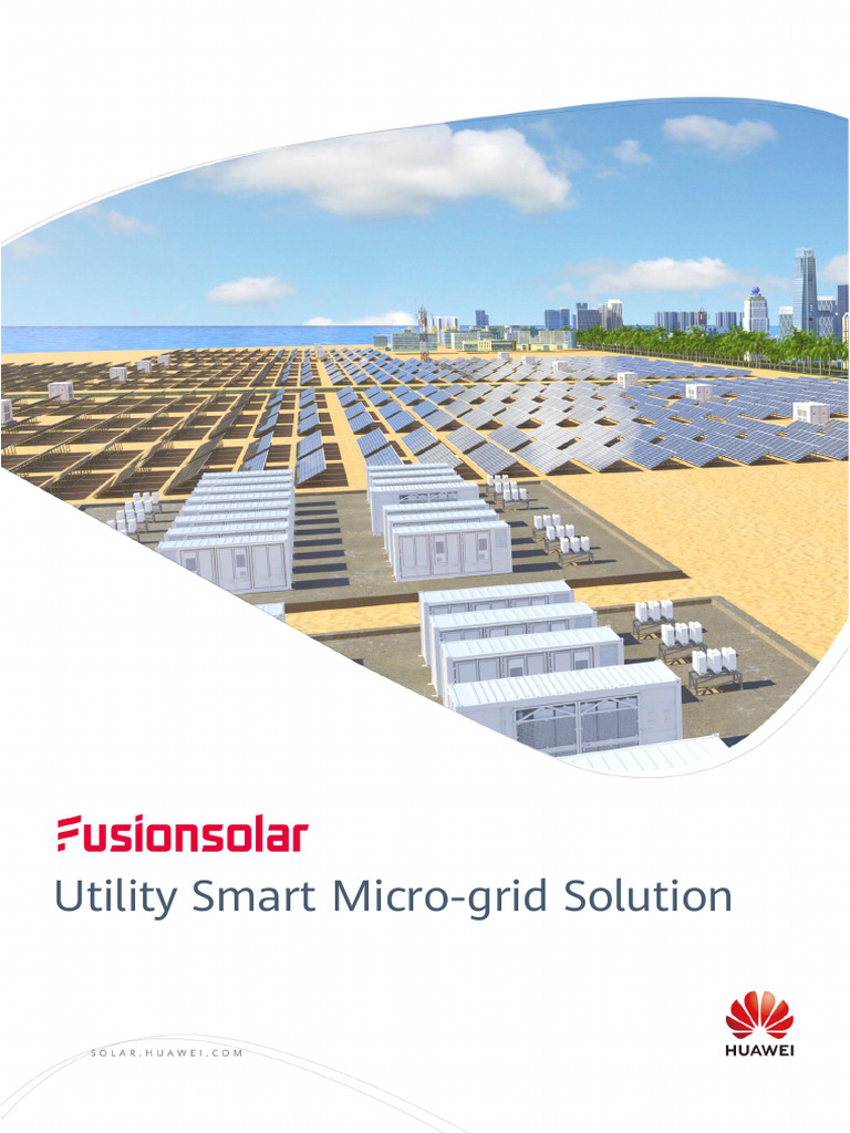 00 Fusionsolar Smart Micro Grid Solution Global 20230610 Pdf Alternating Current 