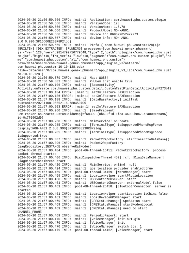 Huawei PHU Custom Plugin Info | PDF | Digital Technology | Computer Data