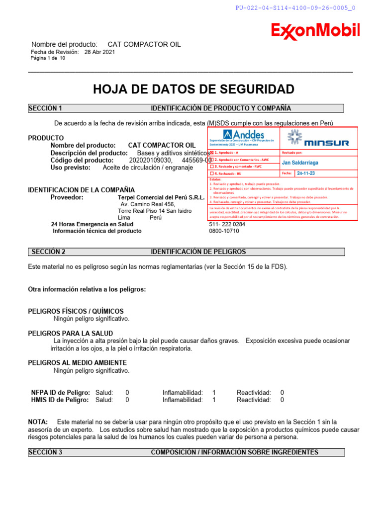 5 FDS - Cat Compactor Oil | Descargar gratis PDF | Ventilación ...