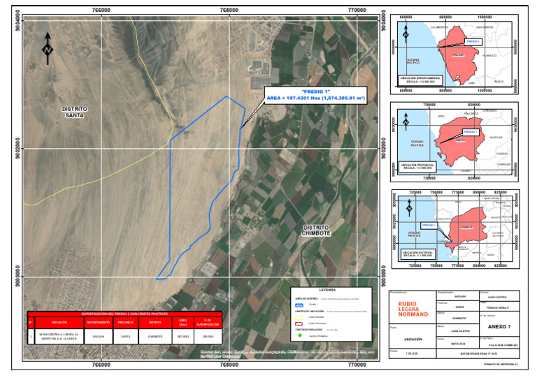 Anexo 1-Plano de Ubicacion | PDF