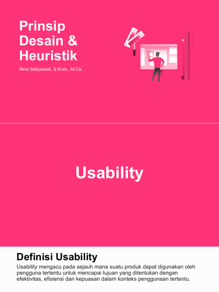 Materi 5-PRINSIP DESAIN Dan HEURISTIK | PDF | Seni | Teknologi & Rekayasa