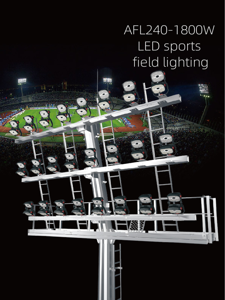 AFL Brochure for Sport Field | PDF | Lighting | Light